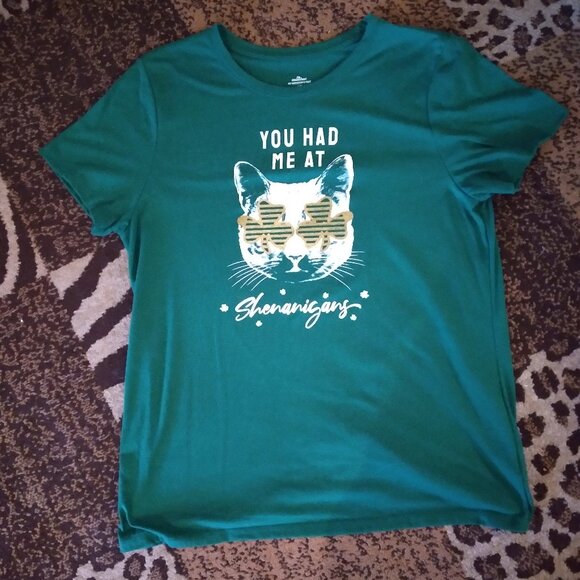 Tops | Cat Whimsical Tee Shirt | Poshmark
